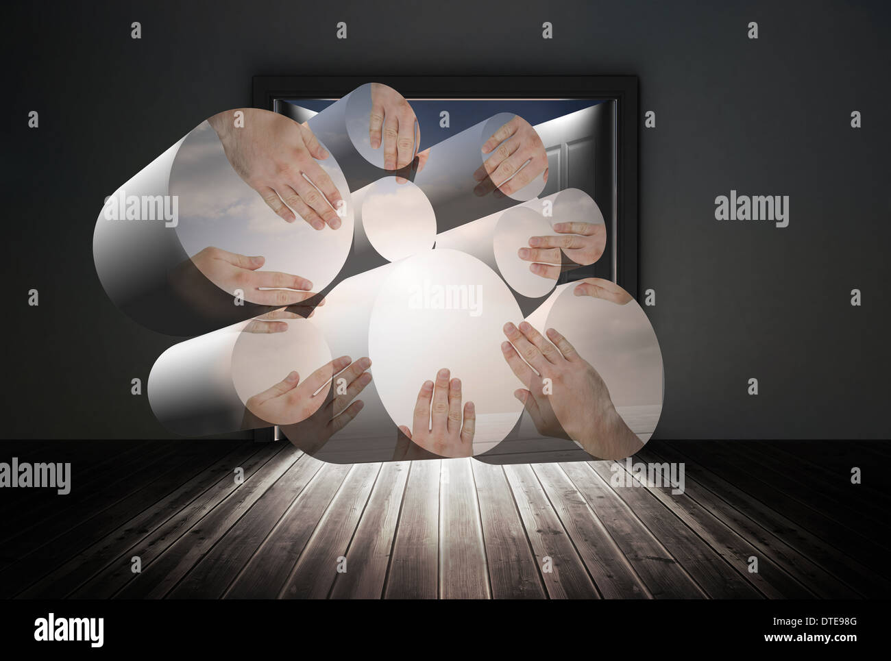 Mains unis Banque de photographies et d’images à haute résolution - Alamy