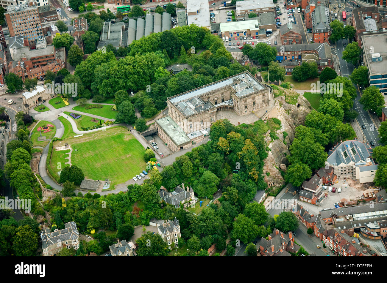 Château de nottingham Banque de photographies et d’images à haute ...