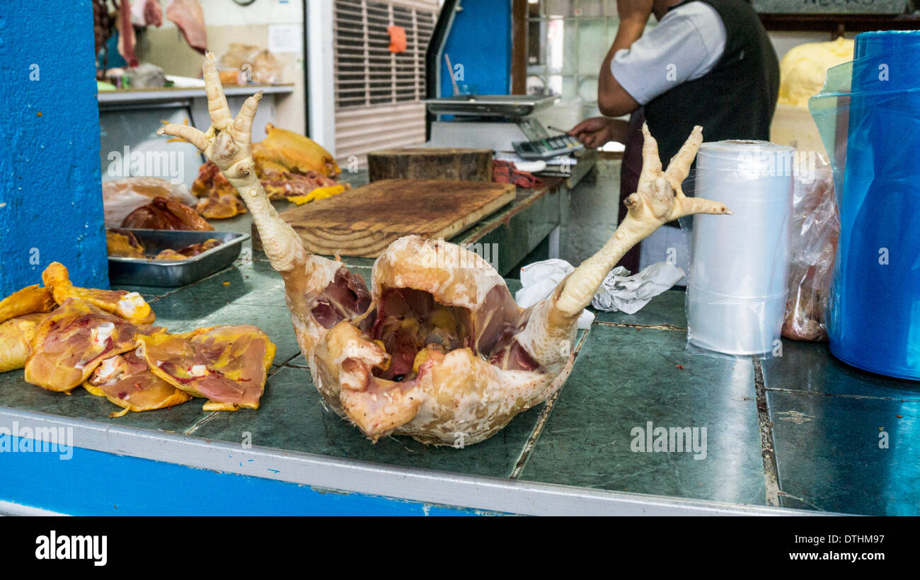 Poulet plumé Banque de photographies et d’images à haute résolution - Alamy