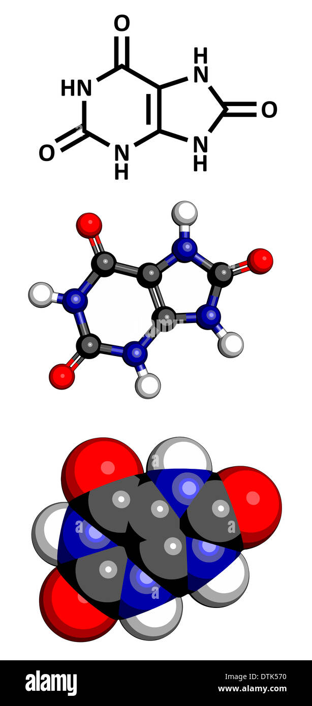 La goutte d'acide urique molécule. Les taux sanguins élevés d'acide ...