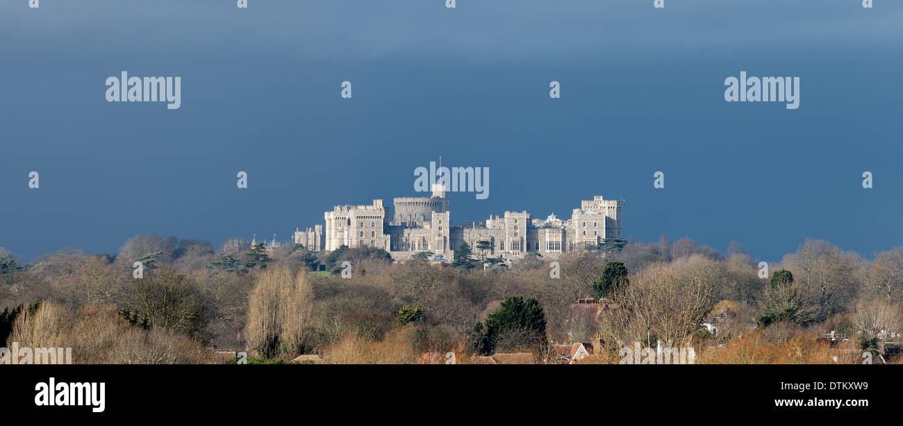 Windsor castle skyline Banque de photographies et d’images à haute ...