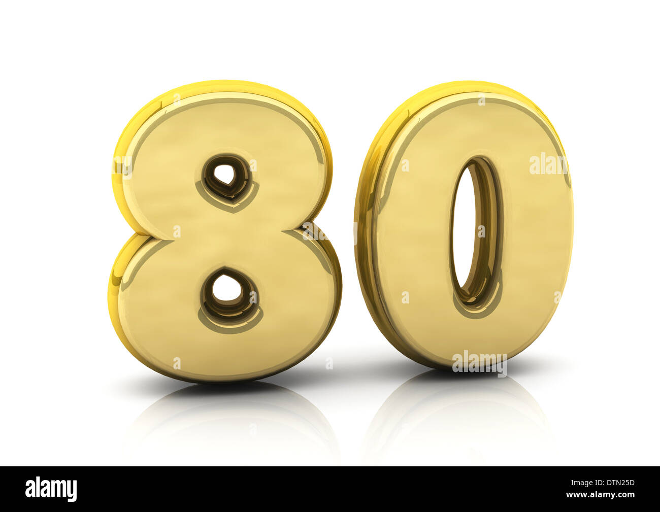 Number eighty 80 Banque de photographies et d’images à haute résolution ...