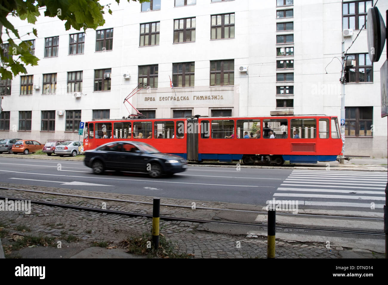 Belgrade tram Banque de photographies et d’images à haute résolution ...
