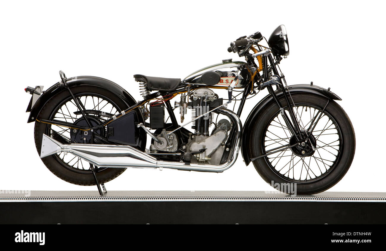 Bsa classic motorcycle Banque de photographies et d’images à haute ...