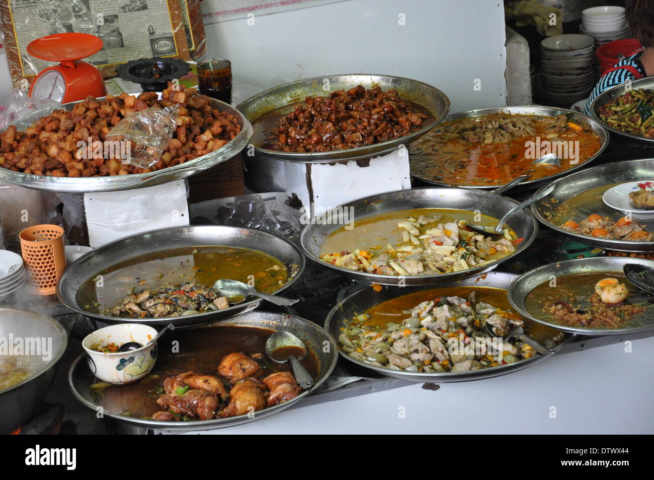 Buffet thai Banque de photographies et d’images à haute résolution - Alamy
