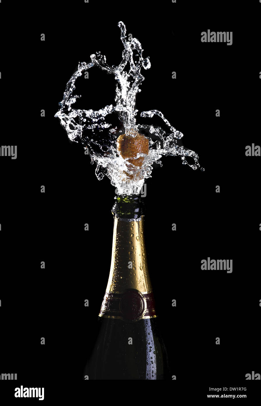Champagne explosion Banque de photographies et d’images à haute ...