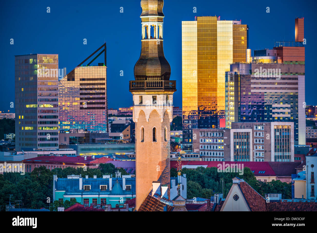 Toompea hill Banque de photographies et d’images à haute résolution - Alamy