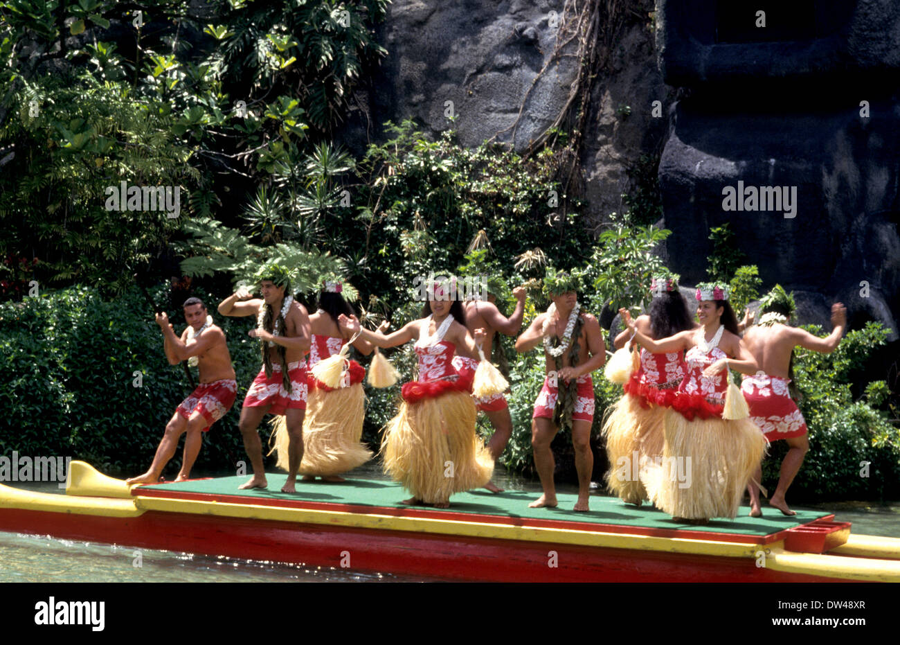 L'activité des autochtones dans tropique Hawaii hula et le tourisme ...