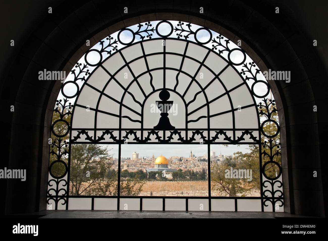 Jerusalem dominus flevit church on Banque de photographies et d’images ...
