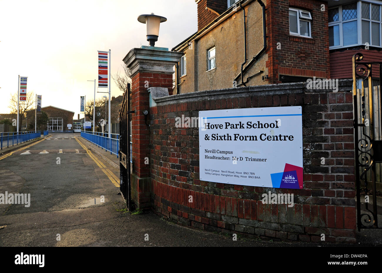 Brighton hove et sussex sixth form college Banque de photographies et d ...