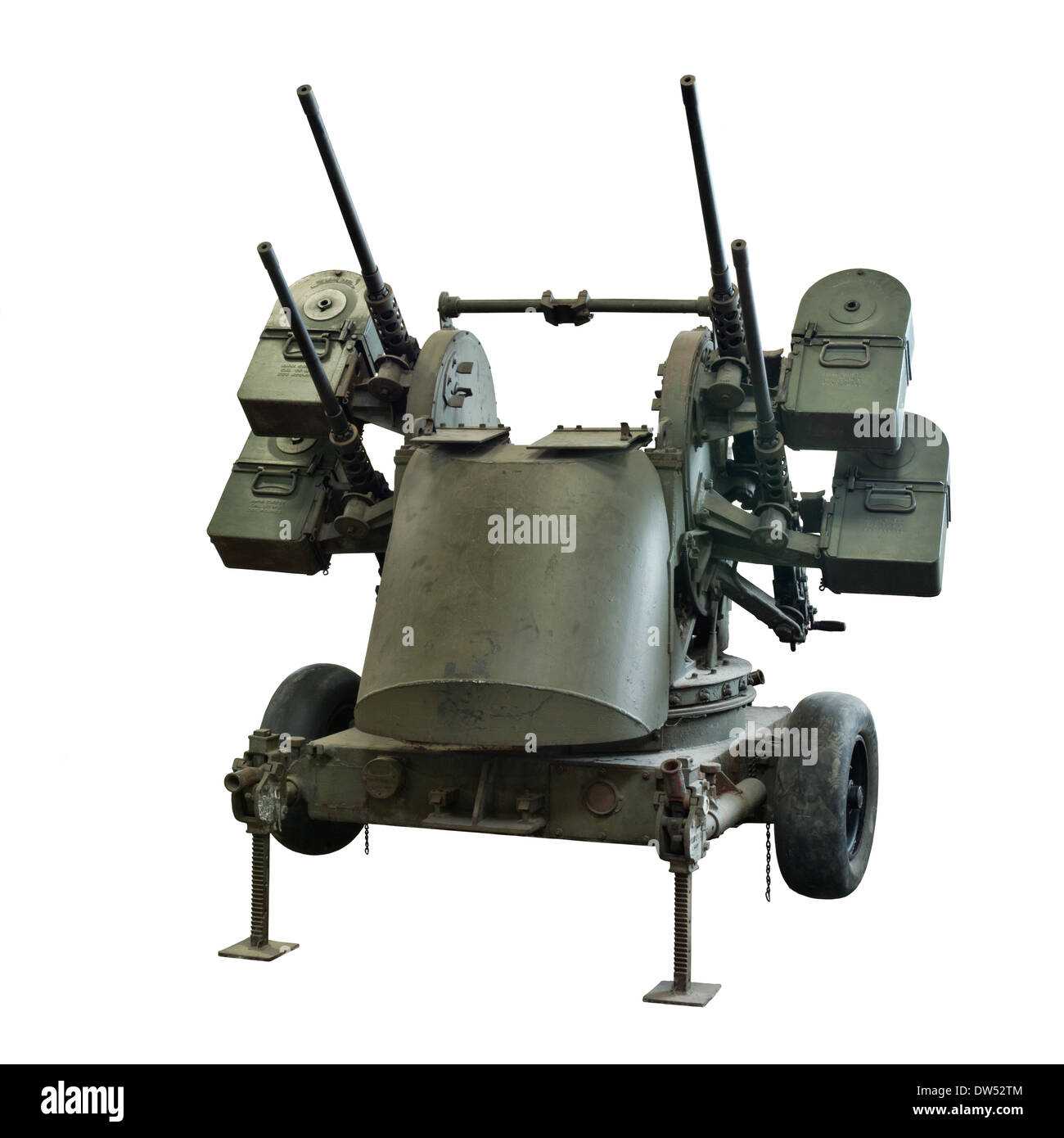 Un Maxon M45 Quadmount système anti-aérien largement utilisé par les ...