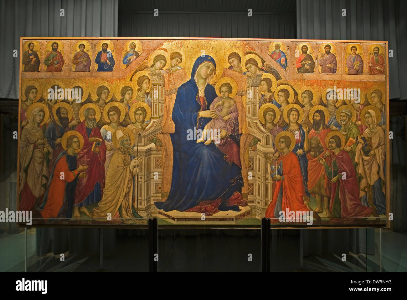 Maesta de duccio Banque de photographies et d’images à haute résolution ...