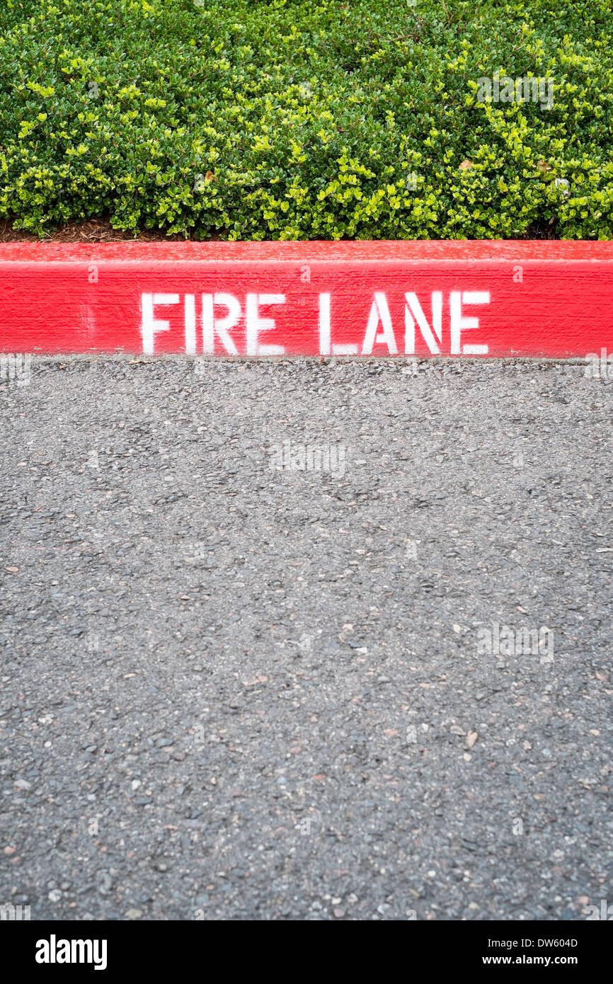 Fire lane Banque de photographies et d’images à haute résolution - Alamy