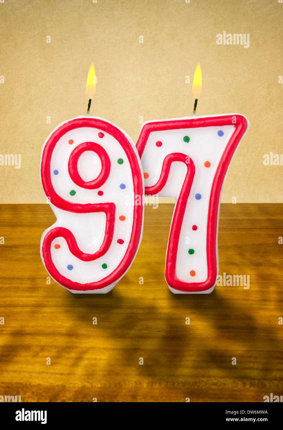 Number 97 Banque de photographies et d’images à haute résolution - Alamy