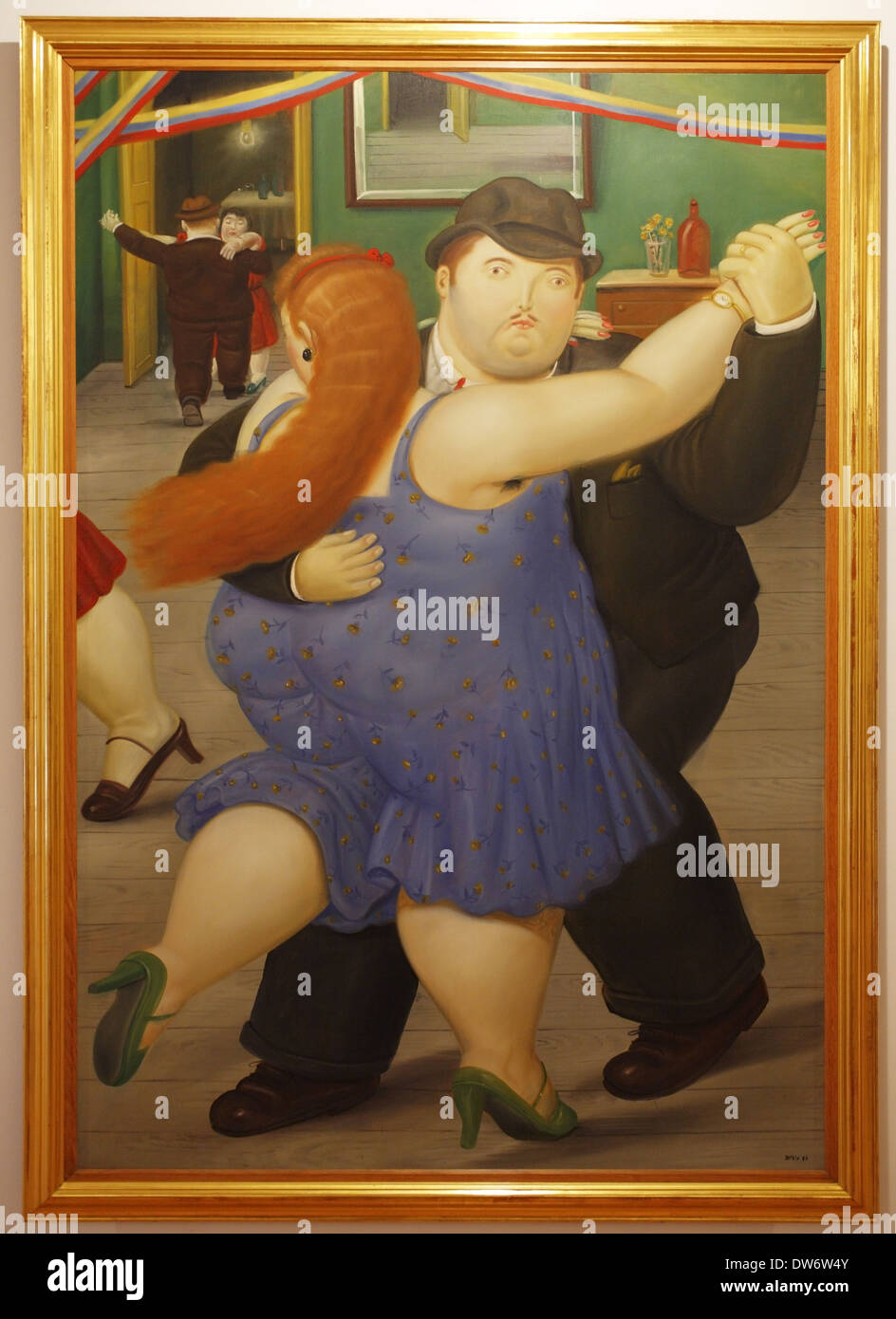 Pareja bailando (1987) de Fernando Botero, Musée Botero de la Banco de ...