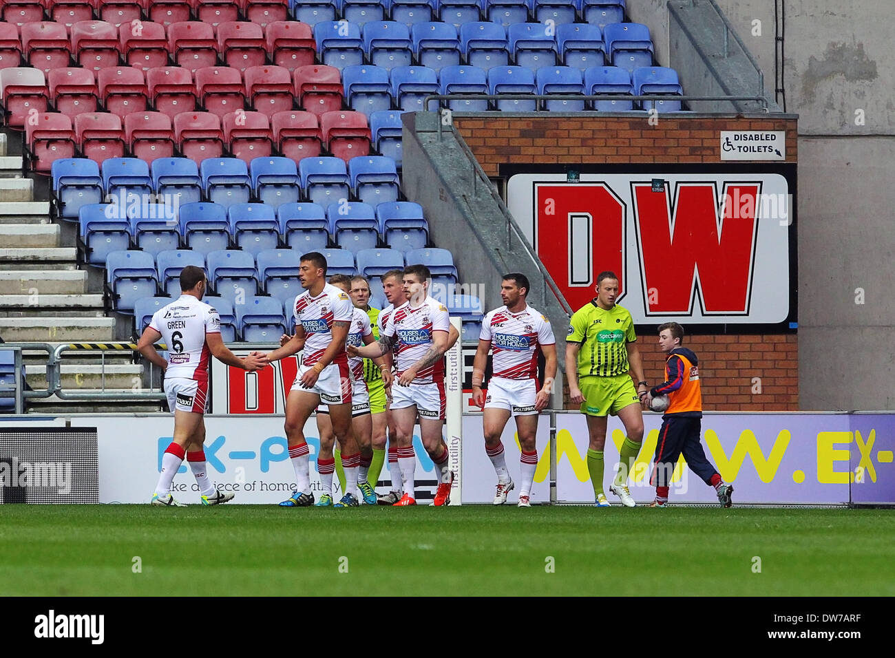 Scores de wigan warriors dominic manfredi Banque de photographies et d ...