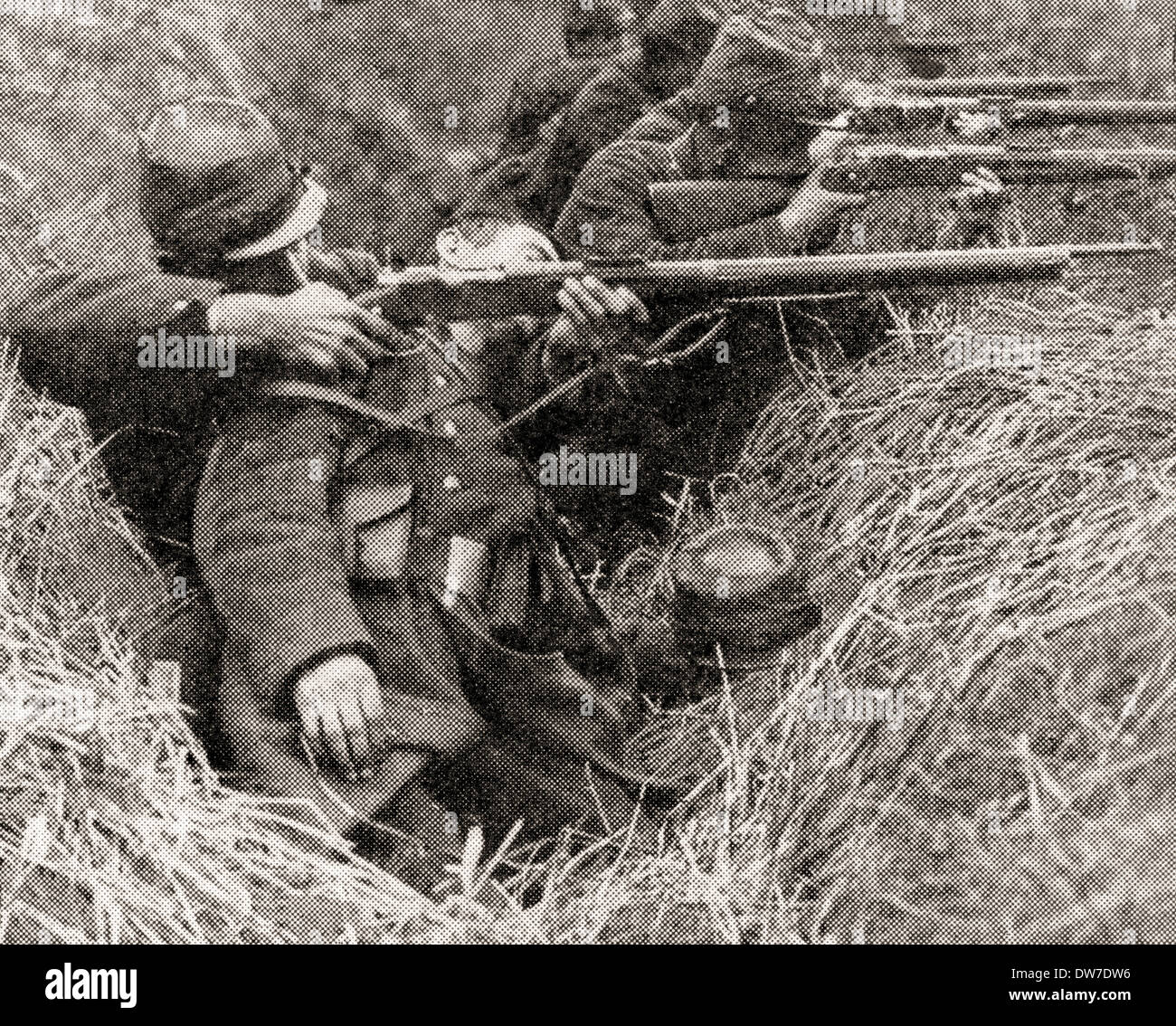 Guerre des tranchées Banque de photographies et d’images à haute ...