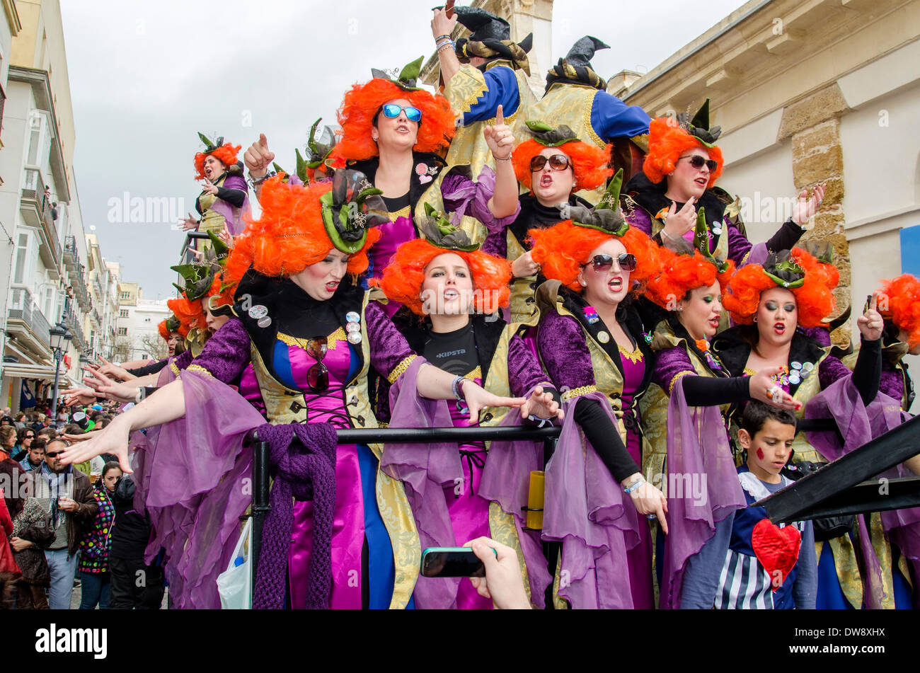 Cadiz Carnival Banque d'image et photos - Alamy