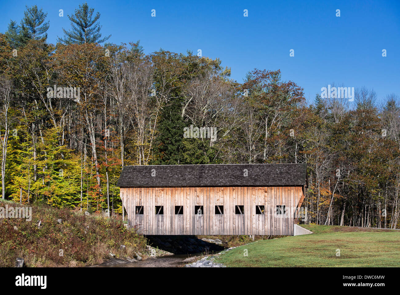 Ponts couverts de la nouvelle angleterre Banque de photographies et d ...