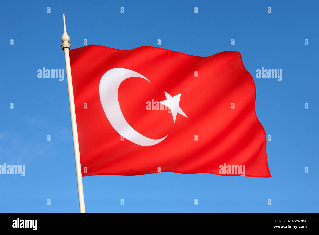Drapeau national turquie Banque de photographies et d’images à haute ...