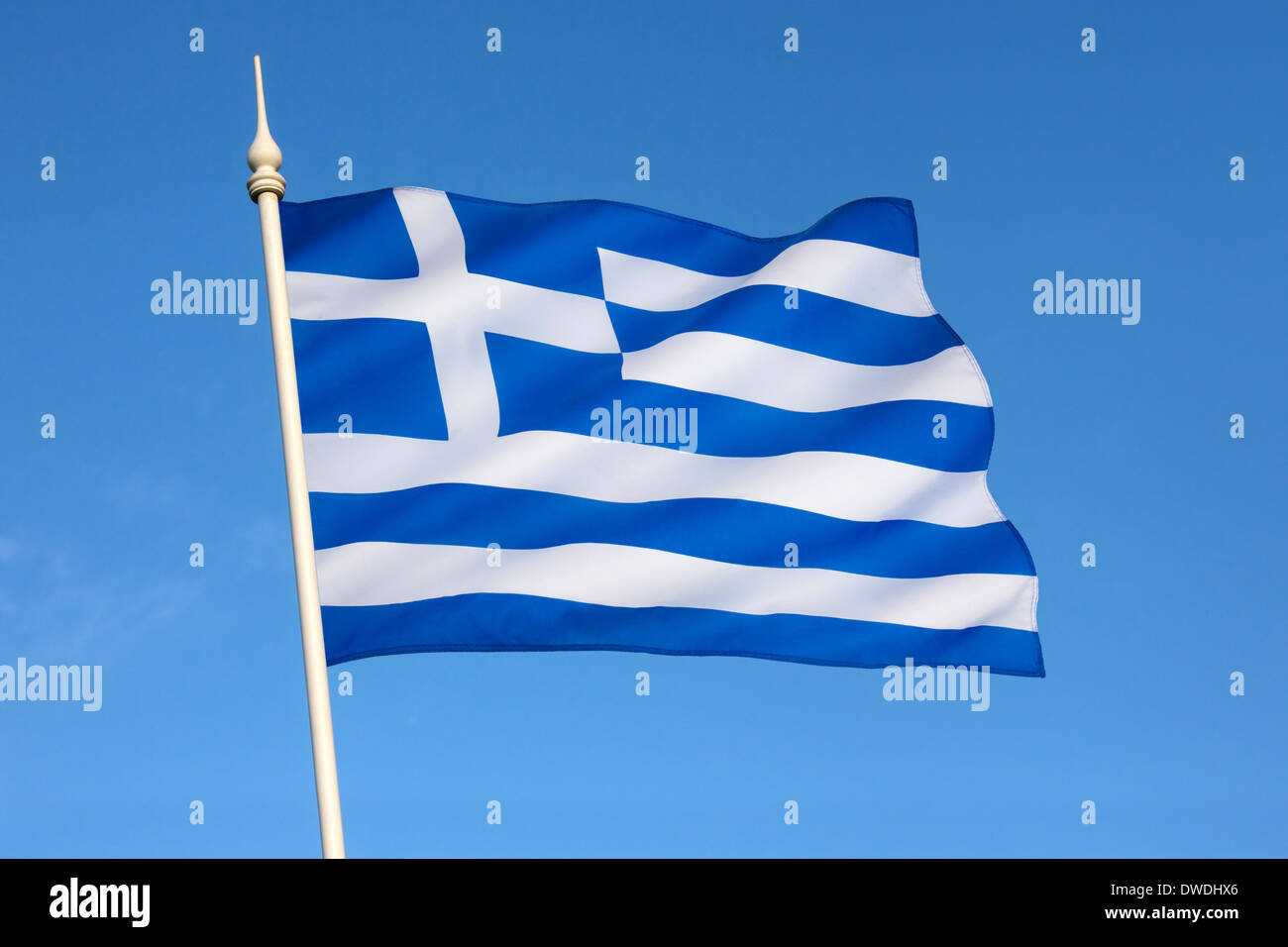 Drapeau greece Banque de photographies et d’images à haute résolution ...