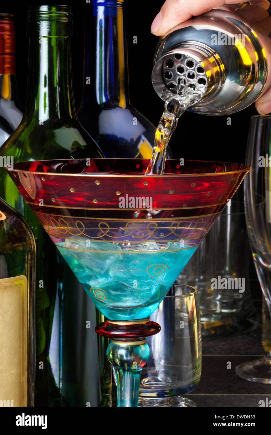 Cocktails avec alcool Banque de photographies et d’images à haute ...