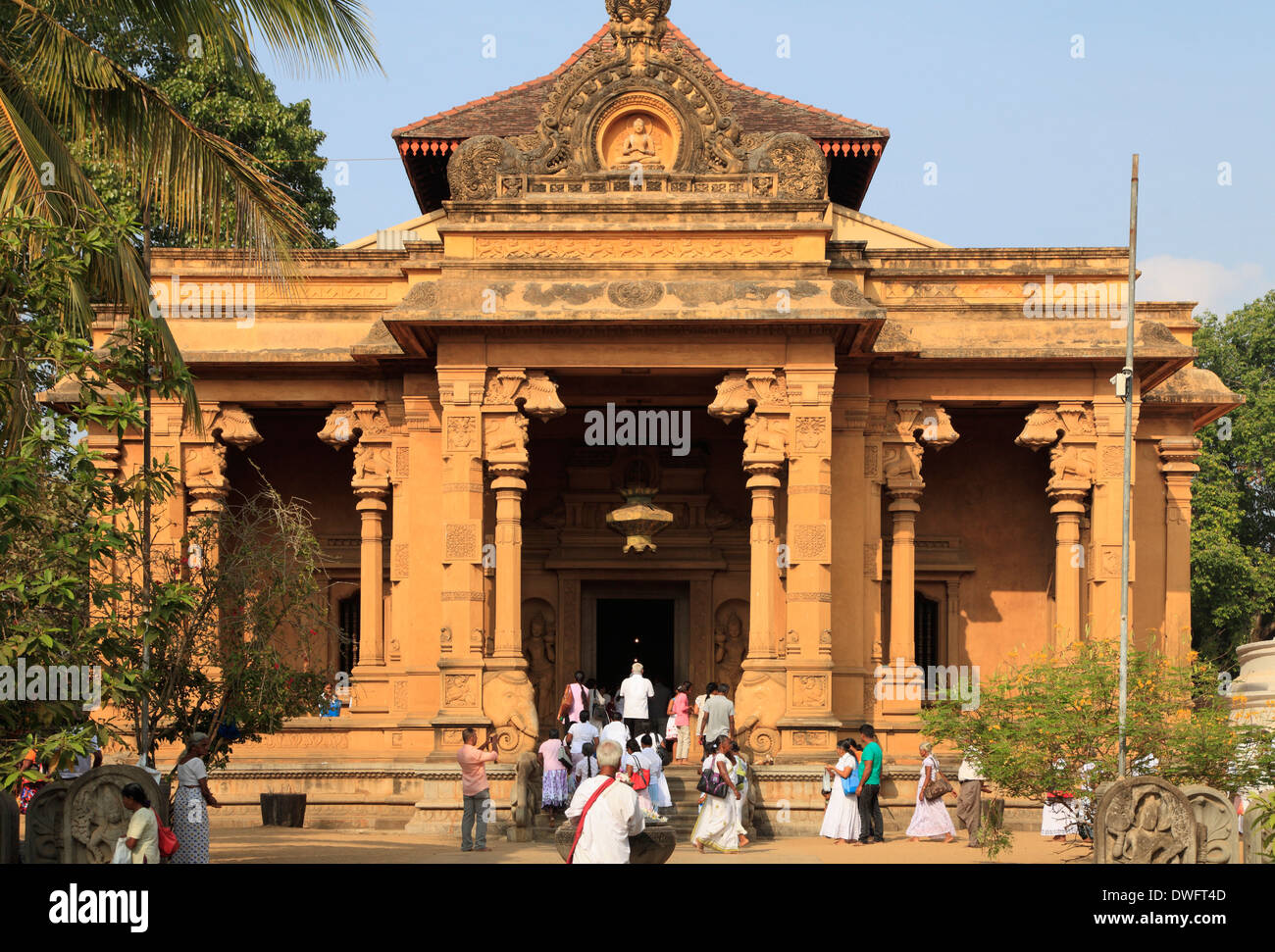 Sri Lanka, Colombo, Kelaniya Raja Maha Vihara, temple bouddhiste Photo ...