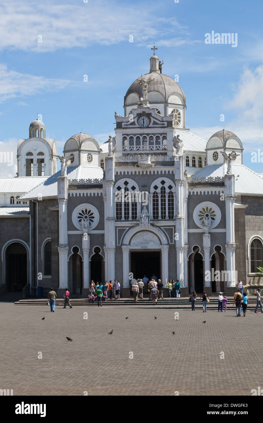 La basilique de nuestra senora de los angeles Banque de photographies ...