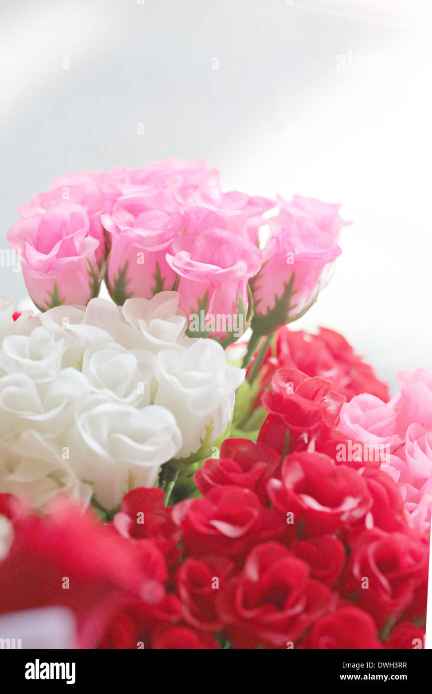 Bouquet de roses cadeau Banque de photographies et d’images à haute ...