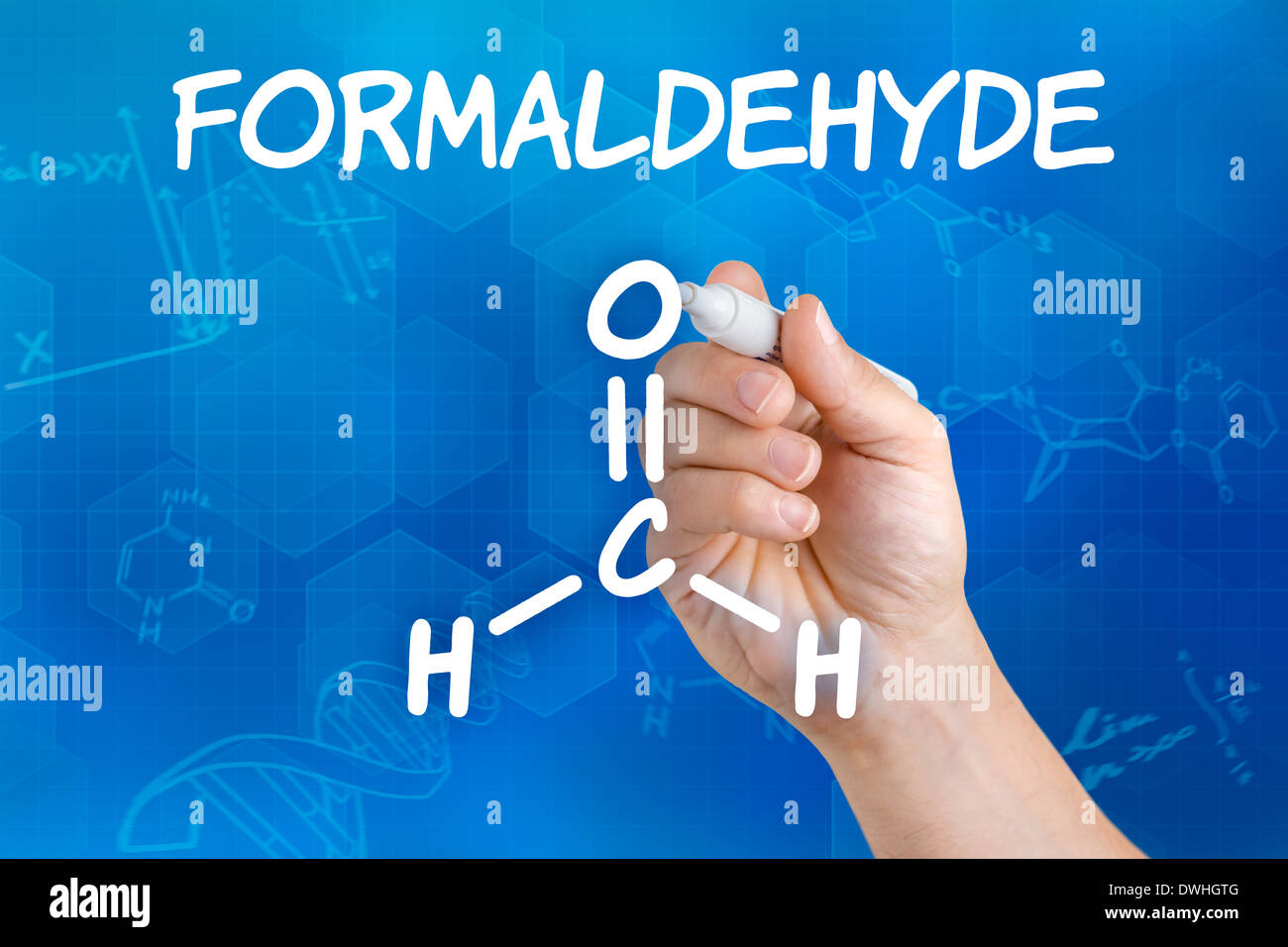 Formaldehyde molecule Banque de photographies et d’images à haute ...