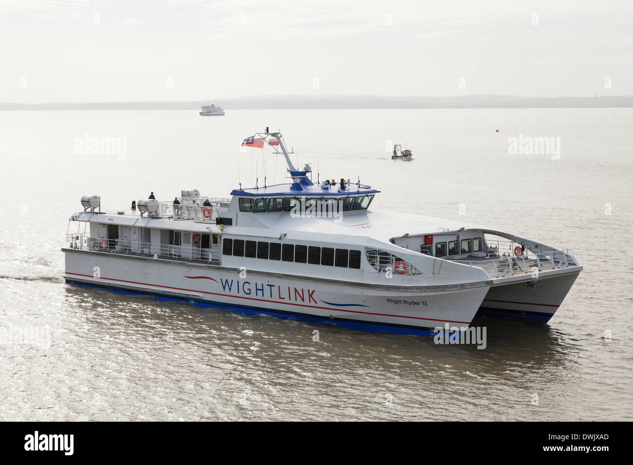 Catamaran wightlink Banque de photographies et d’images à haute ...