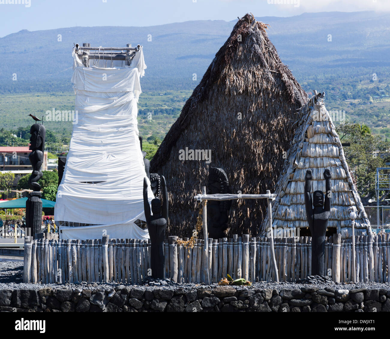 Monument historique national de kamakahonu Banque de photographies et d ...