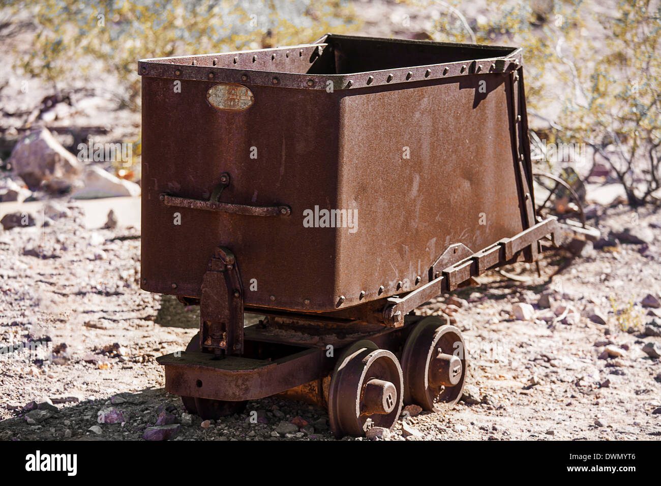 Vieux chariot minier Banque de photographies et d’images à haute ...