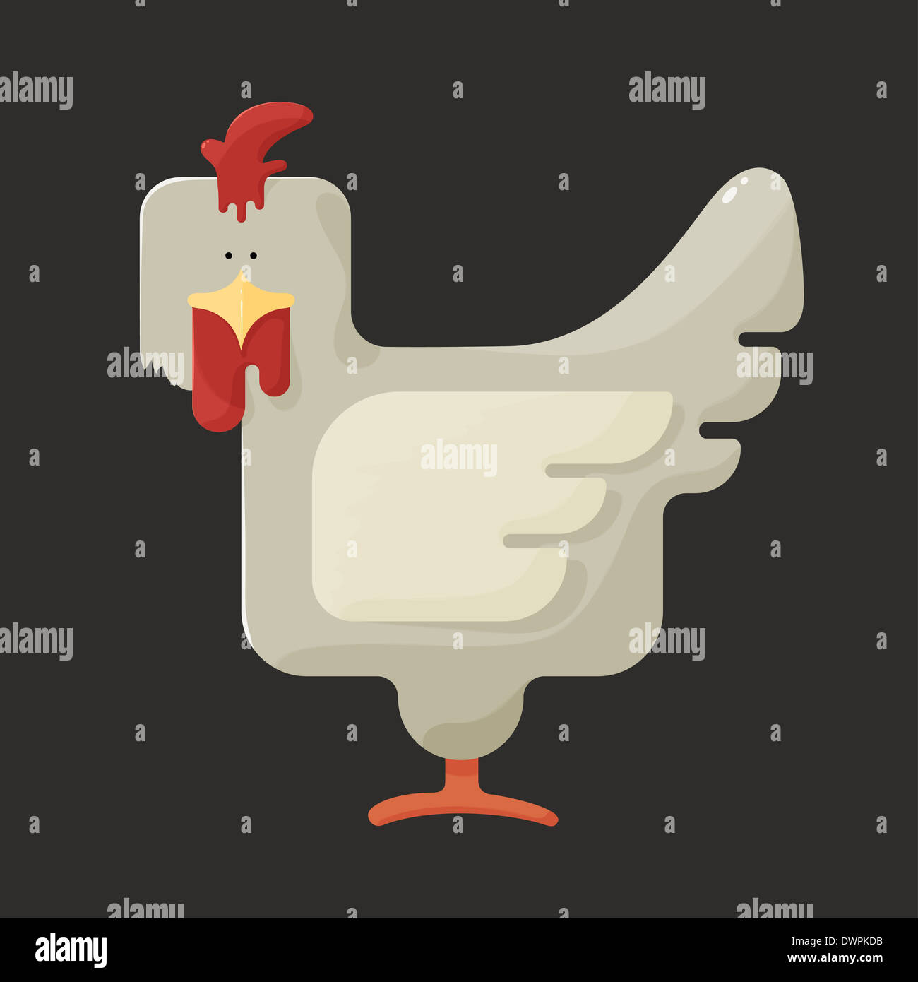 Chicken art Banque de photographies et d’images à haute résolution - Alamy