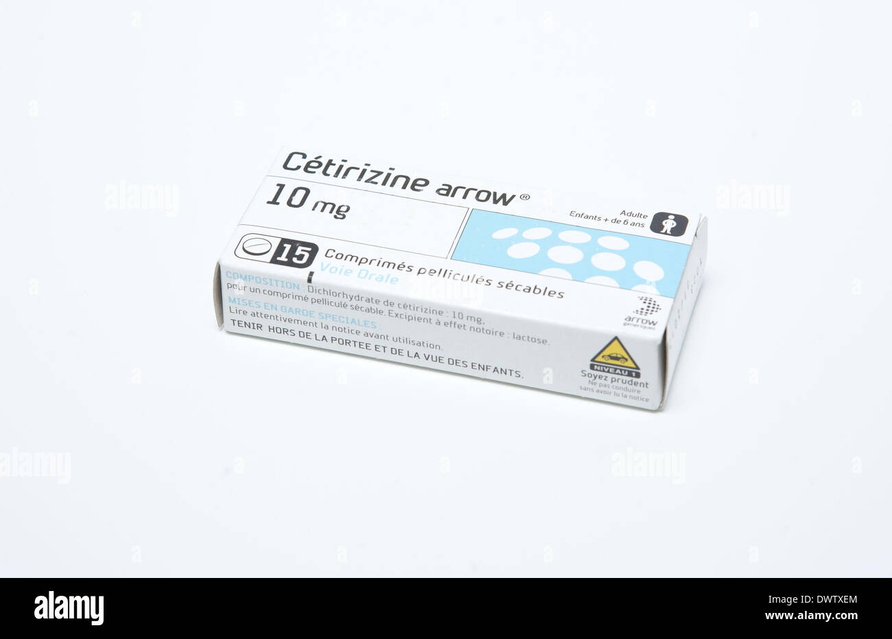Cetirizine antihistamine drug Banque de photographies et d’images à ...