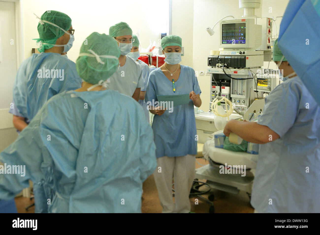 Anaesthesia hospital anesthesia general Banque de photographies et d ...