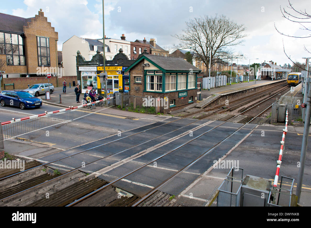 Reigate signal box Banque de photographies et d’images à haute ...