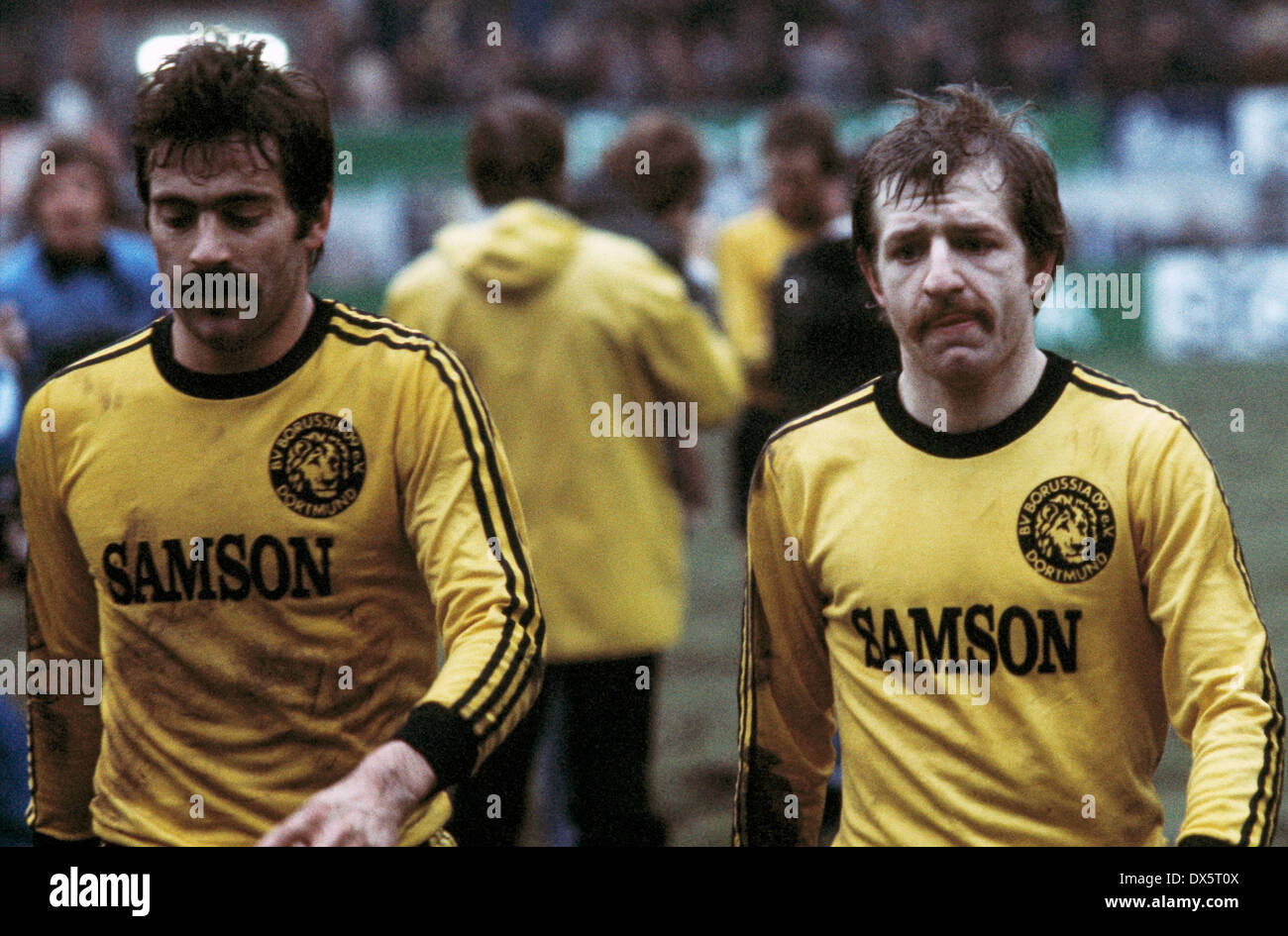 Football bundesliga 1976 1977 borussia dortmund Banque de photographies ...