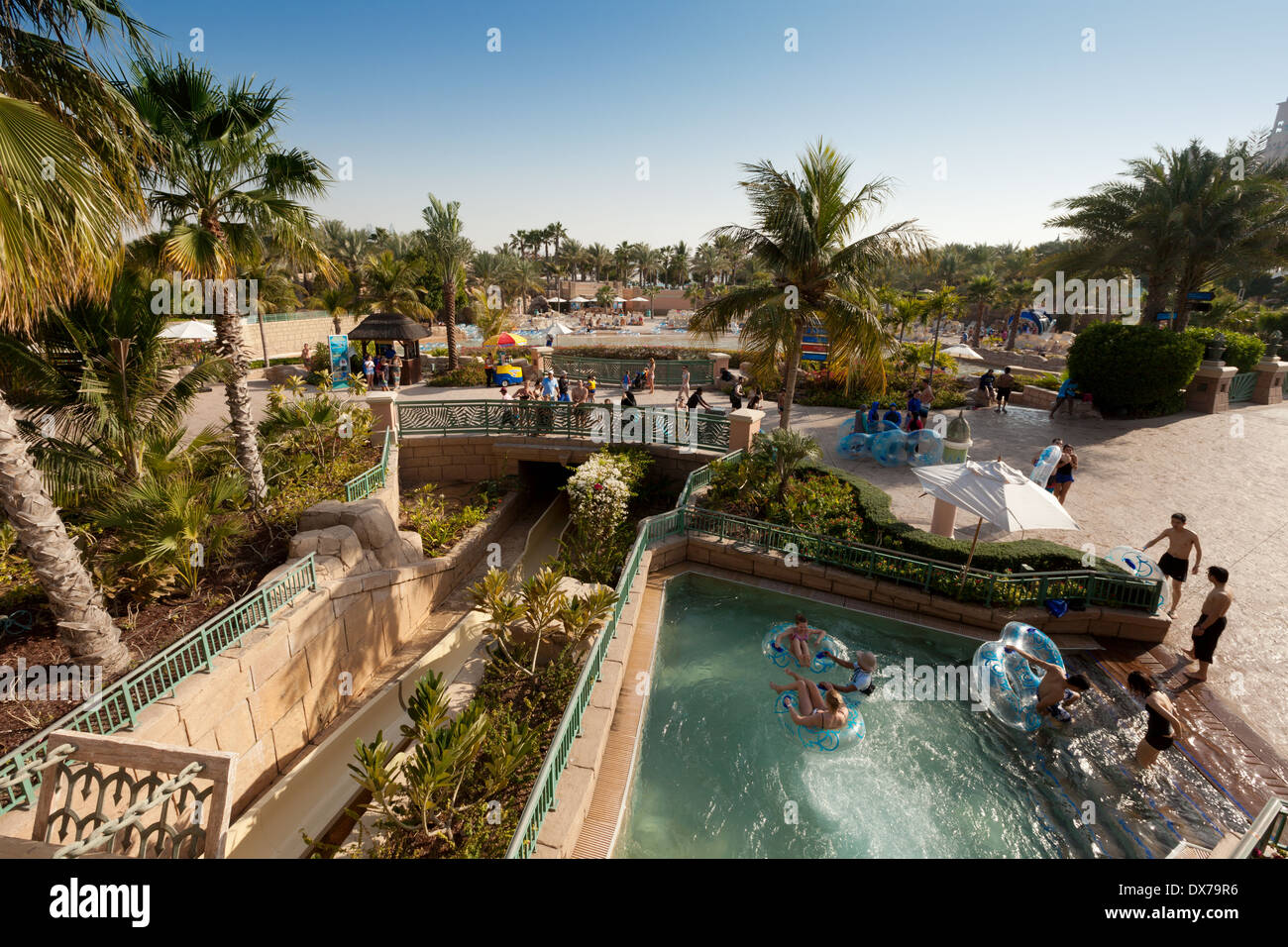 Parc aquatique Aquaventure - Dubaï, l'Hôtel Atlantis, the Palm, DUBAÏ ...