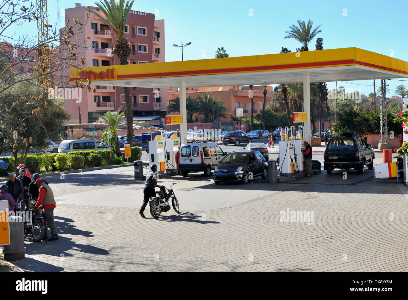 Shell fuel morocco Banque de photographies et d’images à haute ...