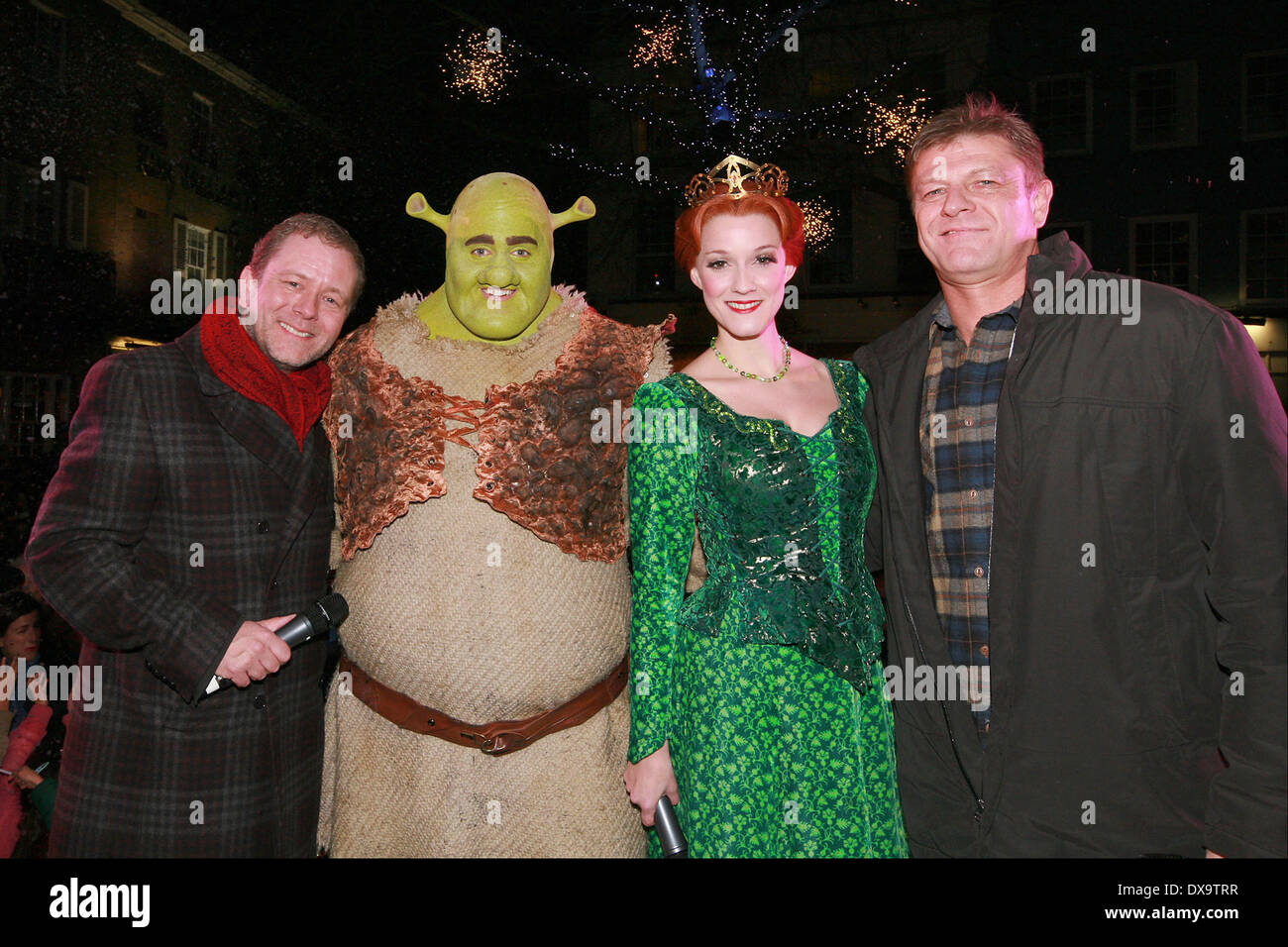 Stars shrek musical celebrities switch Banque de photographies et d ...