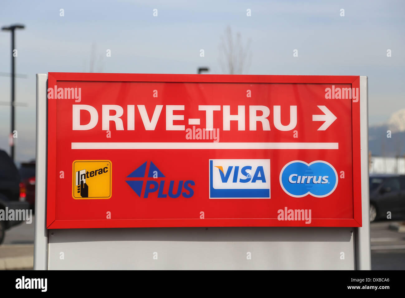 Drive thru bank Banque de photographies et d’images à haute résolution ...