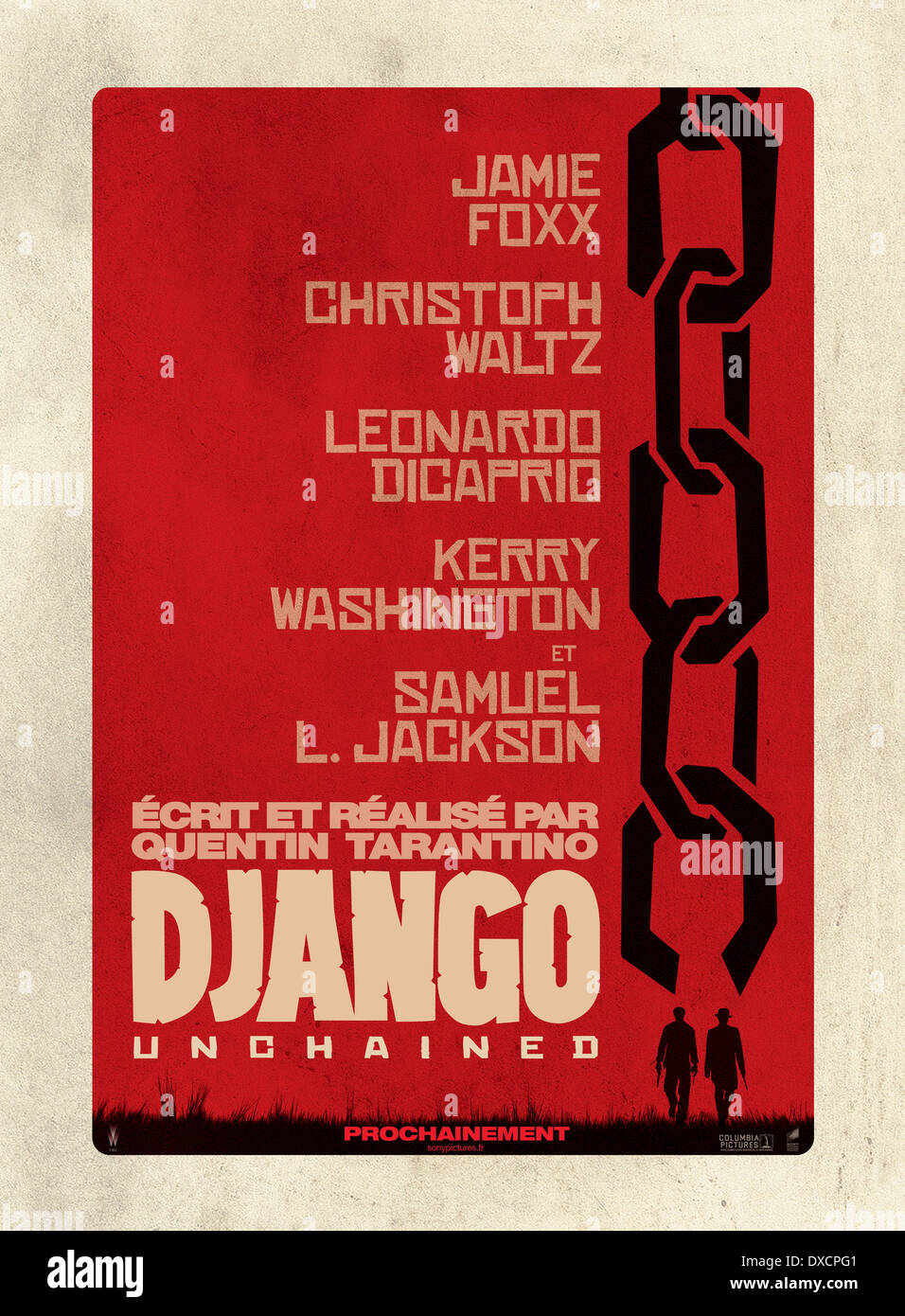 Django unchained affiche Banque de photographies et d’images à haute ...
