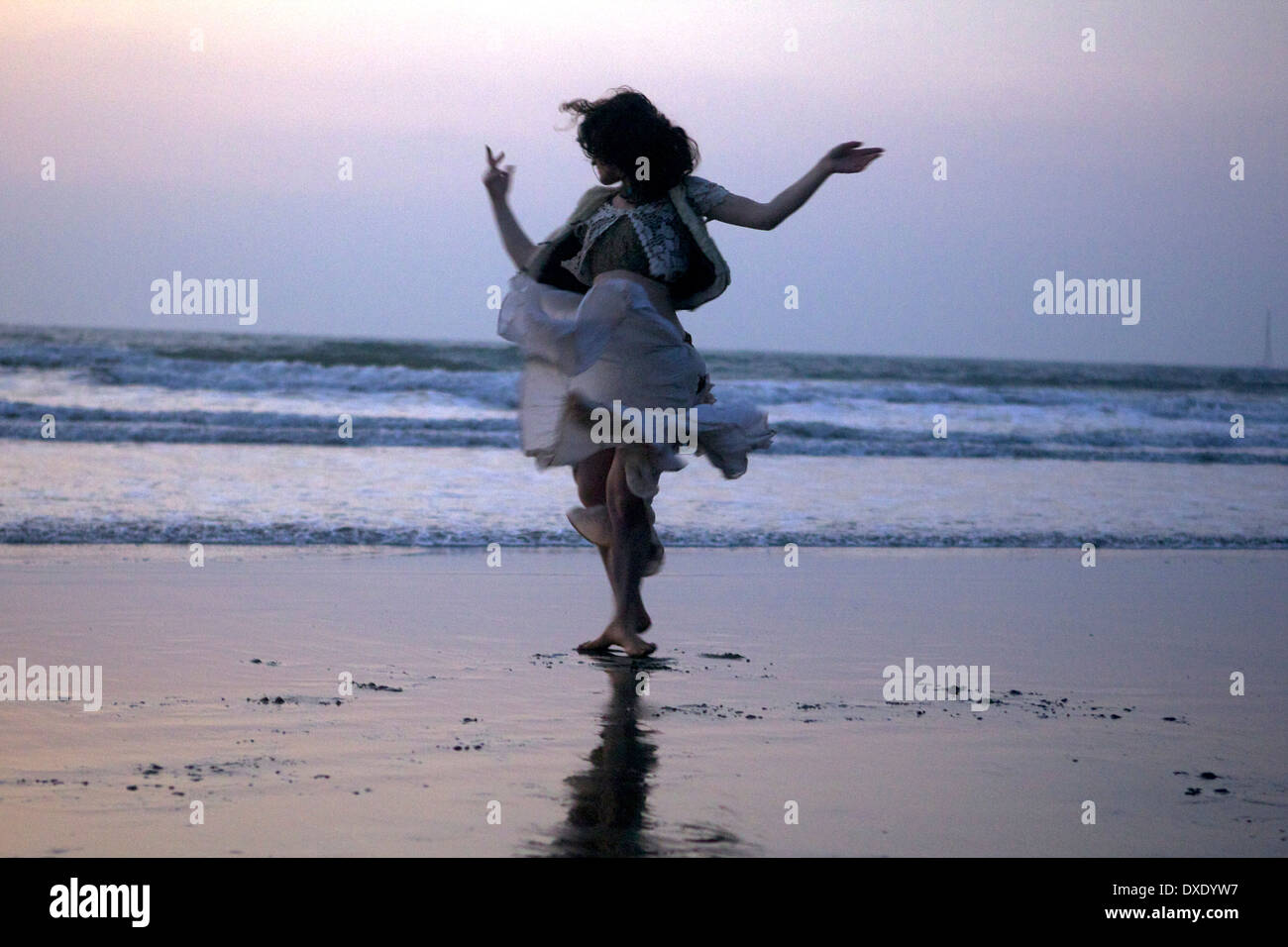 Goa hippie beach in india Banque de photographies et d’images à haute ...