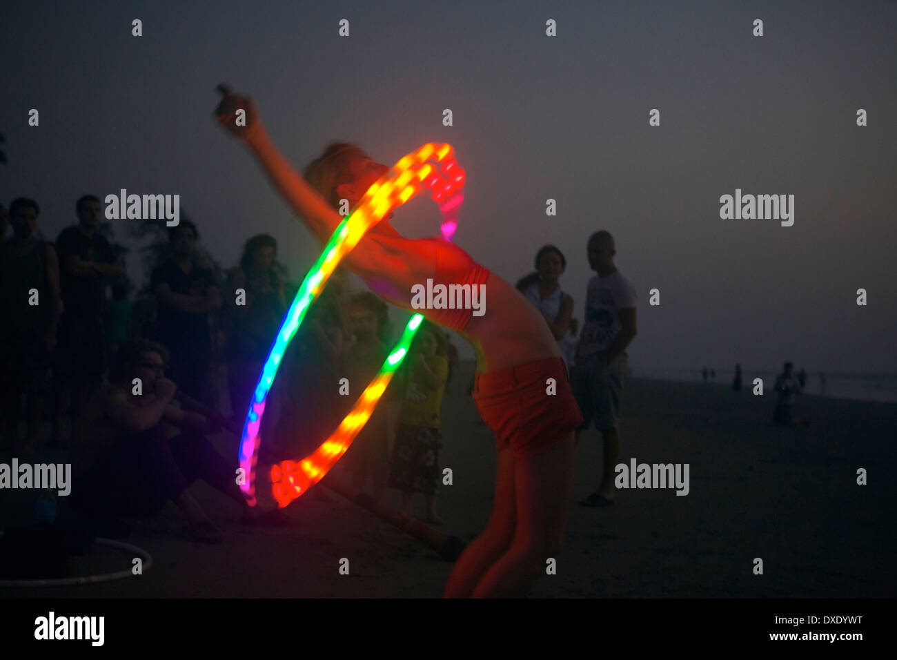 Goa hippie beach in india Banque de photographies et d’images à haute ...