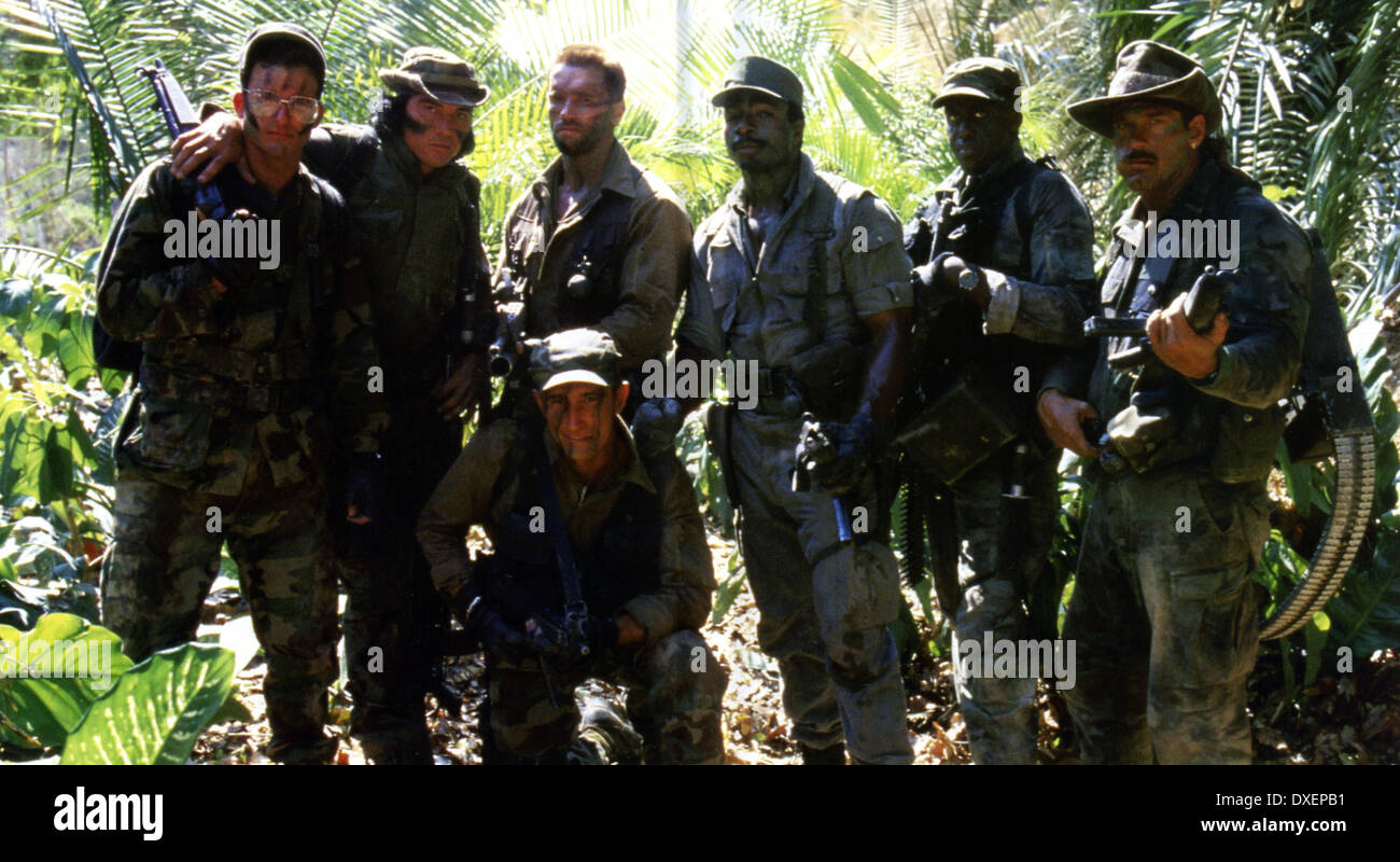 Predator 1987 arnold schwarzenegger Banque de photographies et d’images ...