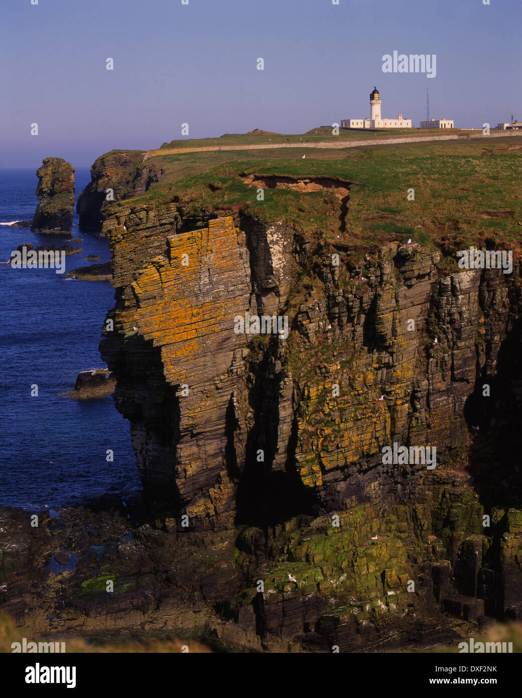 Noss head lighthouse Banque de photographies et d’images à haute ...