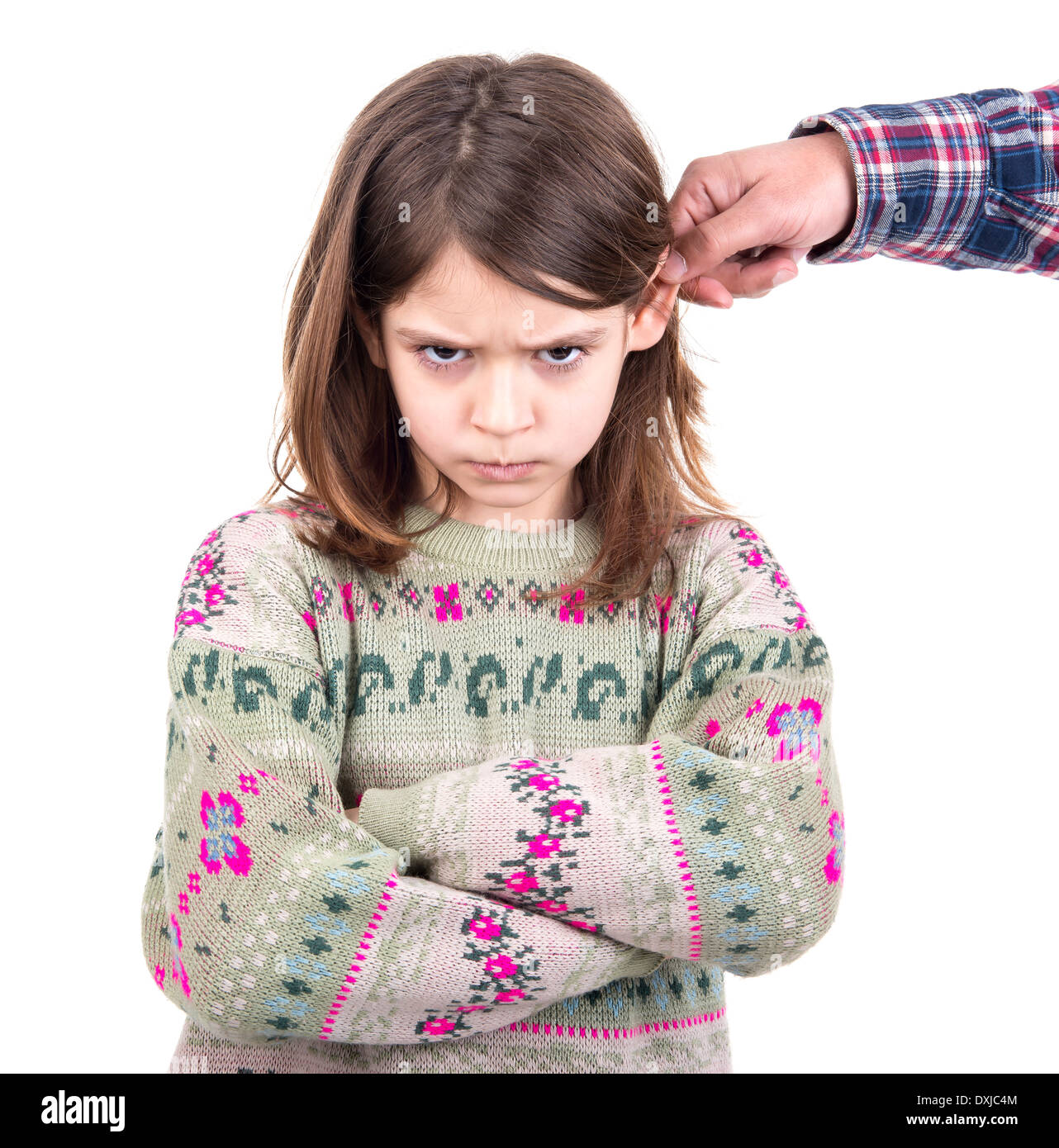 Little girl punishment Banque de photographies et d’images à haute ...
