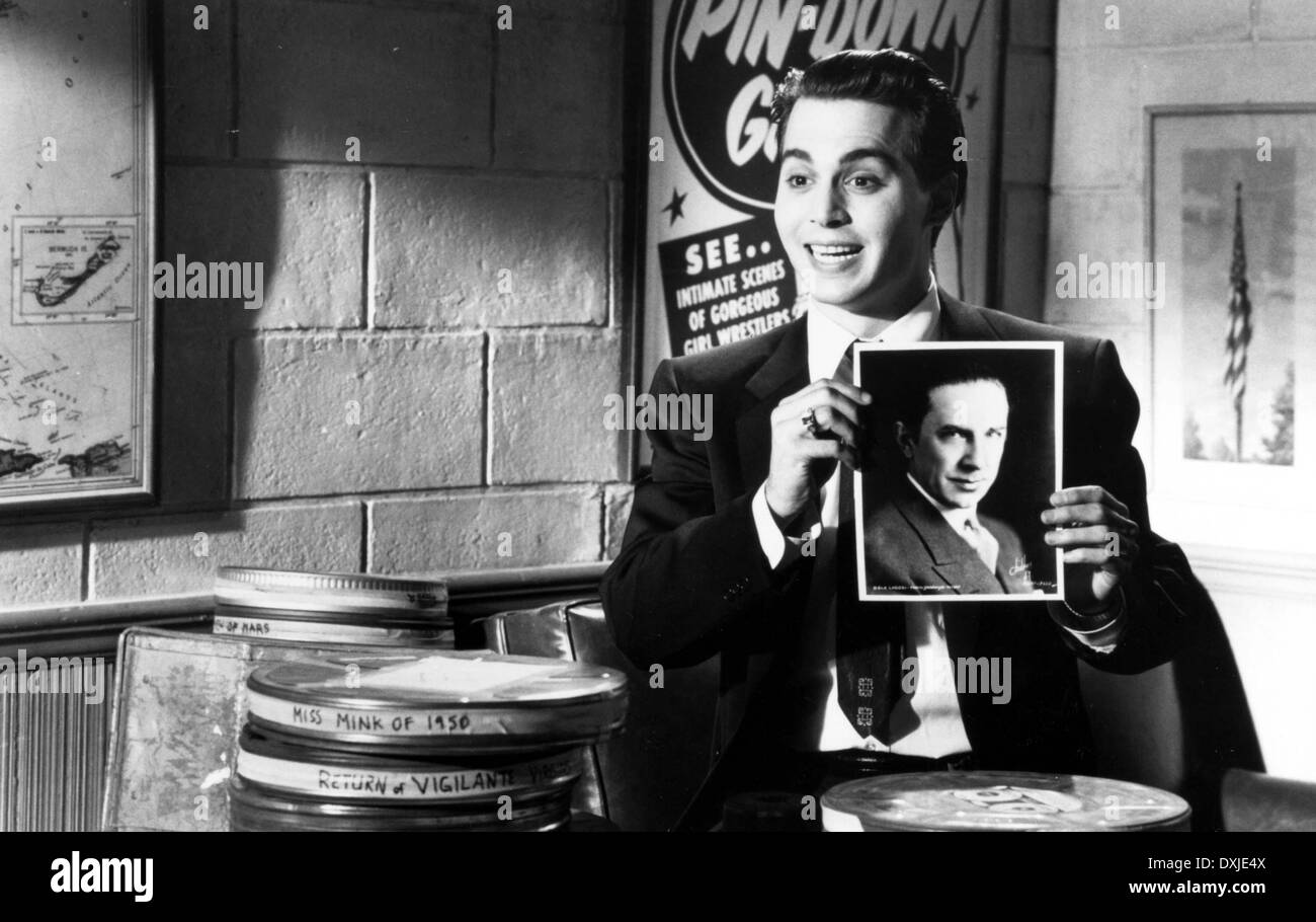 Johnny depp ed wood Banque de photographies et d’images à haute ...