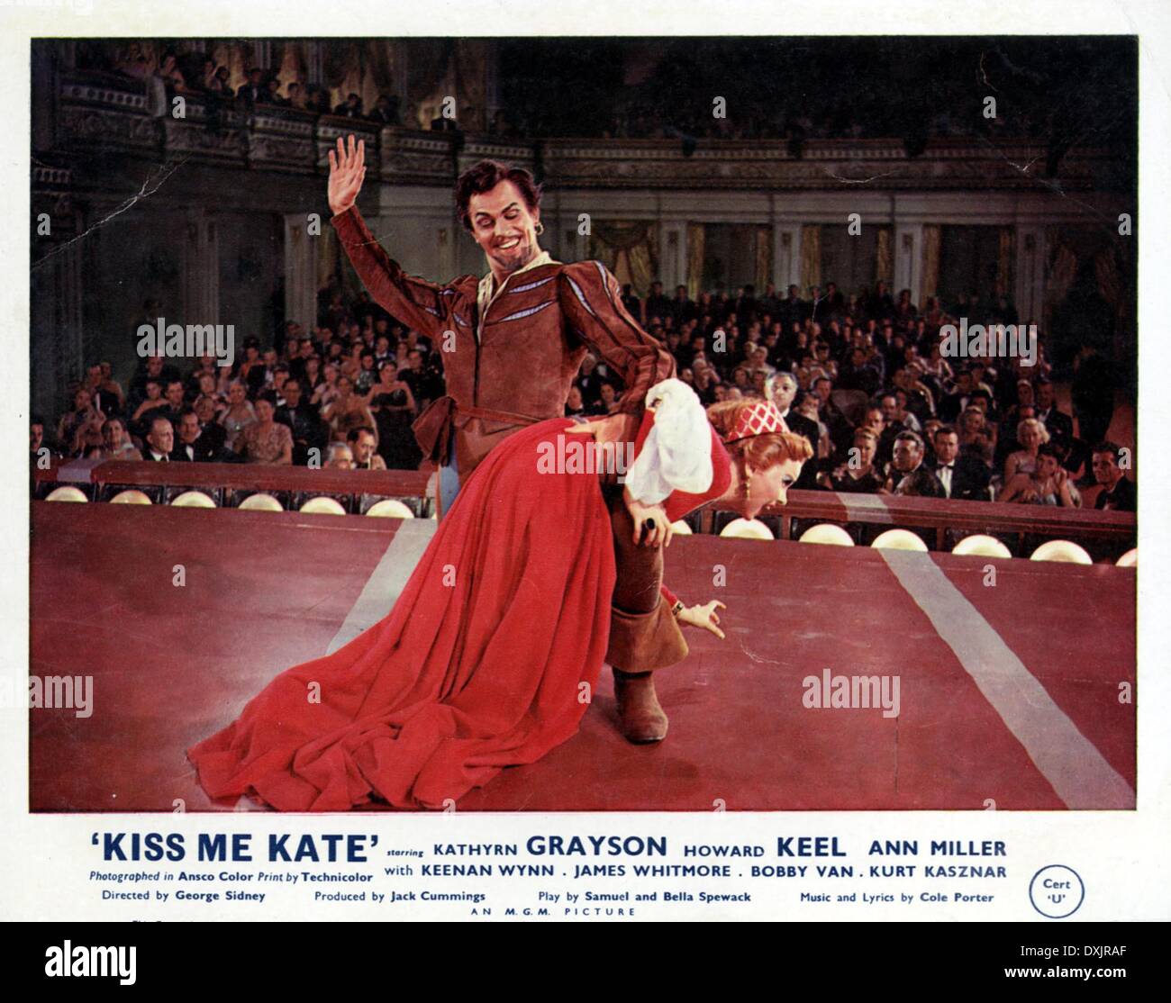 Embrasse moi kate 1953 kathryn grayson Banque de photographies et d ...